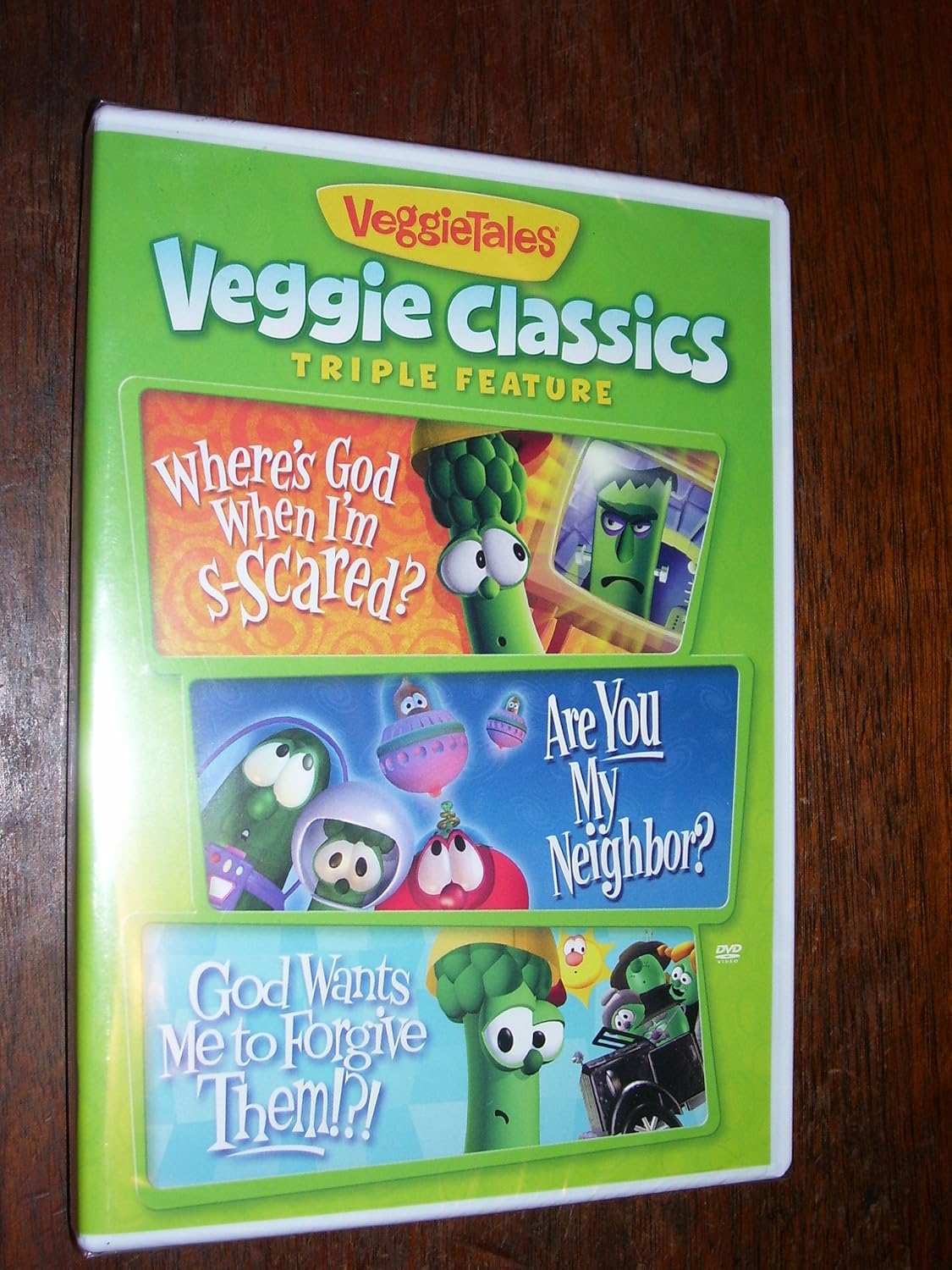 Veggie Tales Veggie Classics Triple Feature: Amazon.co.uk: DVD & Blu-ray