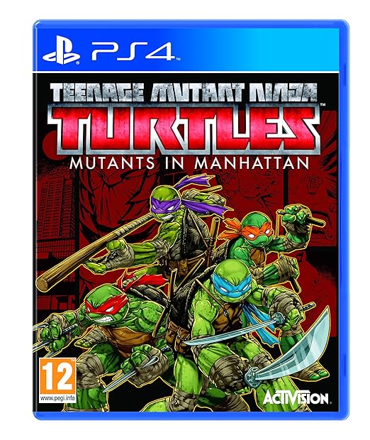 Amazon.com: Teenage Mutant Ninja Turtles: Mutants in Manhattan (PS4 ...