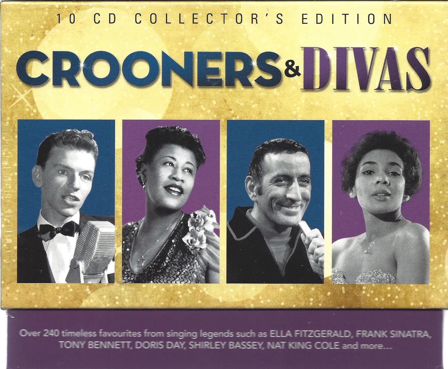 Crooners & Divas 10 CD Collector's Edition by Frank Sinatra, Tony ...