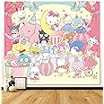 Amazon.com: Feyigy Hello Kitty Tapestry-Hello Kitty Poster-Hello Kitty ...