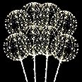 Amazon.com: ComboJoy 10 Pack Big Light Up BOBO Led Balloons with Sticks ...