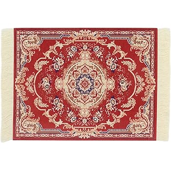Amazon.com : Computer Carpet Mouse Pad | Oriental Style Rug Mouse Mat ...