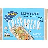 Amazon.com: Wasa Light Rye Crispbread, 9.5 oz (Pack of 12), Rye ...