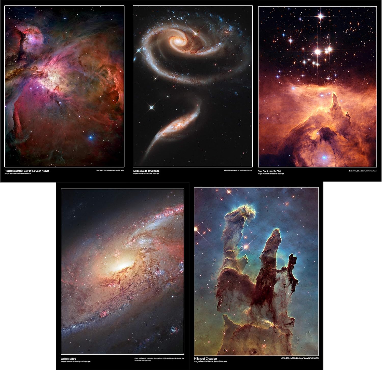 Hubble Space Telescope Images Poster at Dorothy Ledford blog