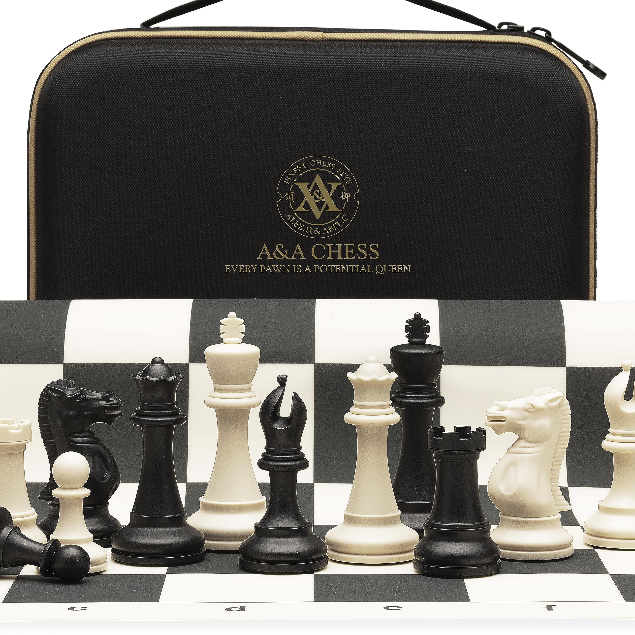Mua A&A Tournament Chess Set / 20" x 20" Collapsible Silicone Chess ...