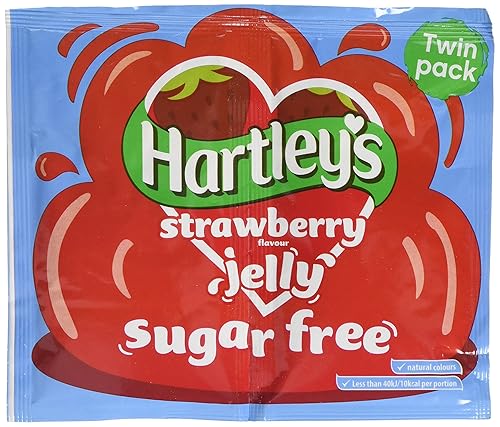 Hartleys Sugar Free Strawberry Jelly, 23g: Amazon.co.uk: Grocery