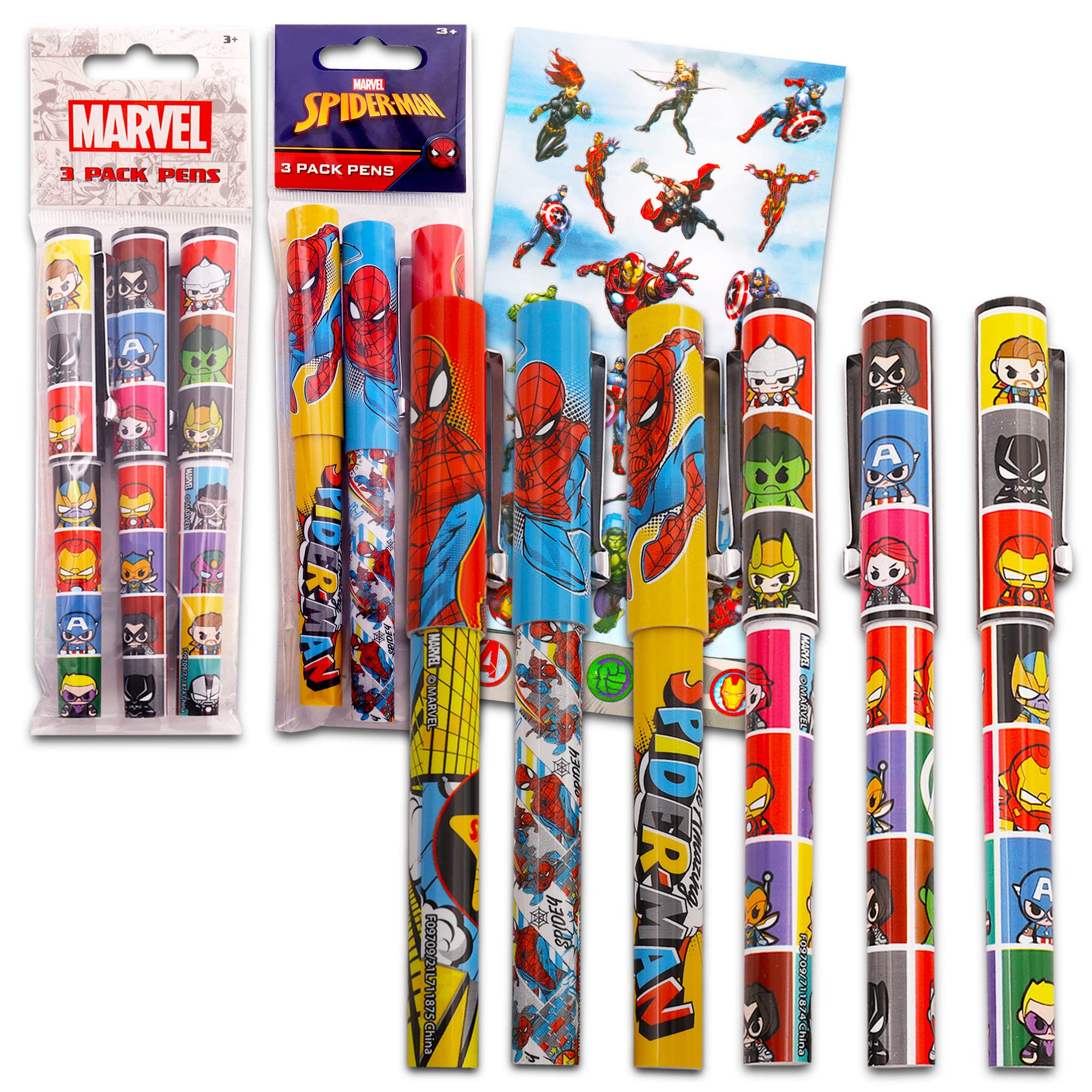 Mua Avengers Pen Set ~ 6 Deluxe Ballpoint Gel Pens Featuring Avengers ...