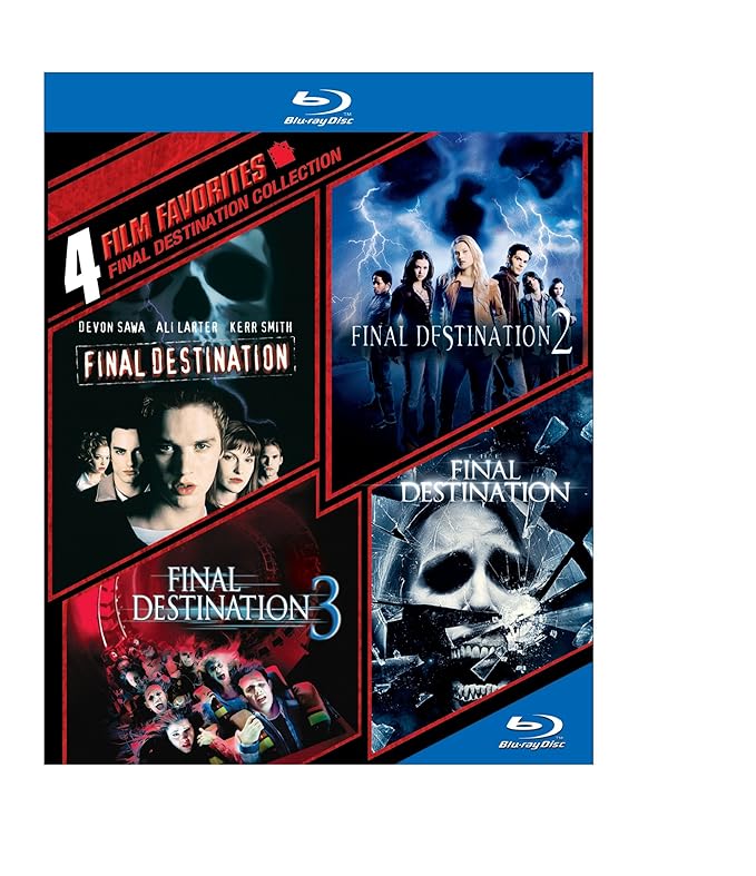 Amazon.co.jp | 4 FILM FAVORITES: FINAL DESTINATION COLLECTION DVD・ブルーレイ