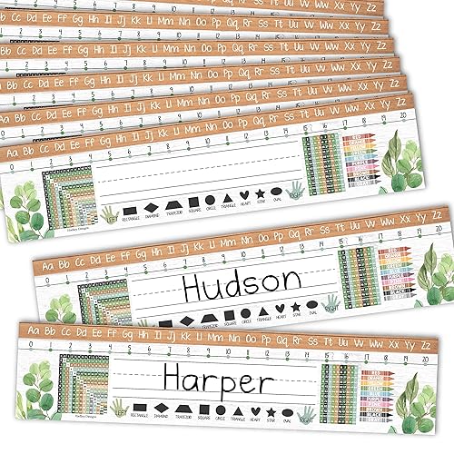 Desk Name Tags for Classroom -25 Student Name Plates for Classroom ...
