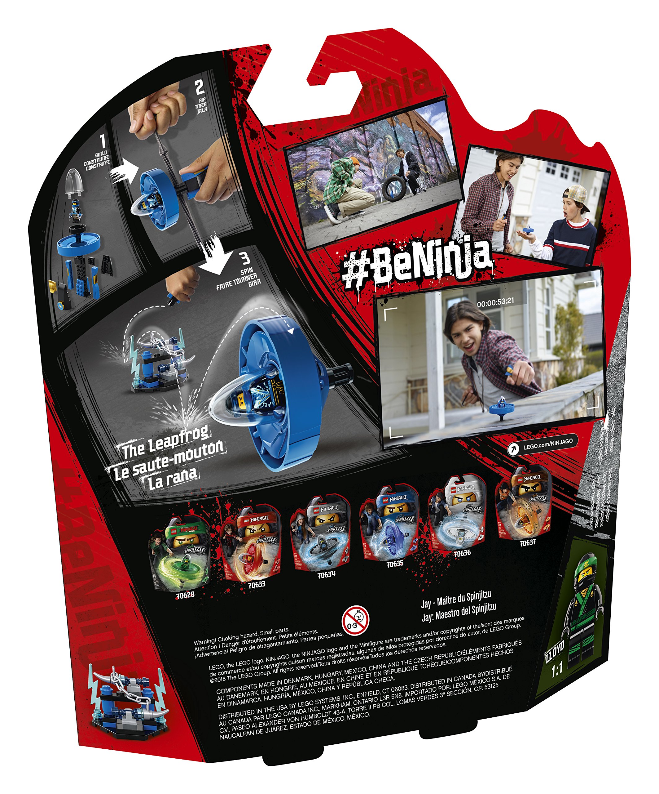 Mua LEGO NINJAGO Jay – Spinjitzu Master 70635 Building Kit (68 Piece ...