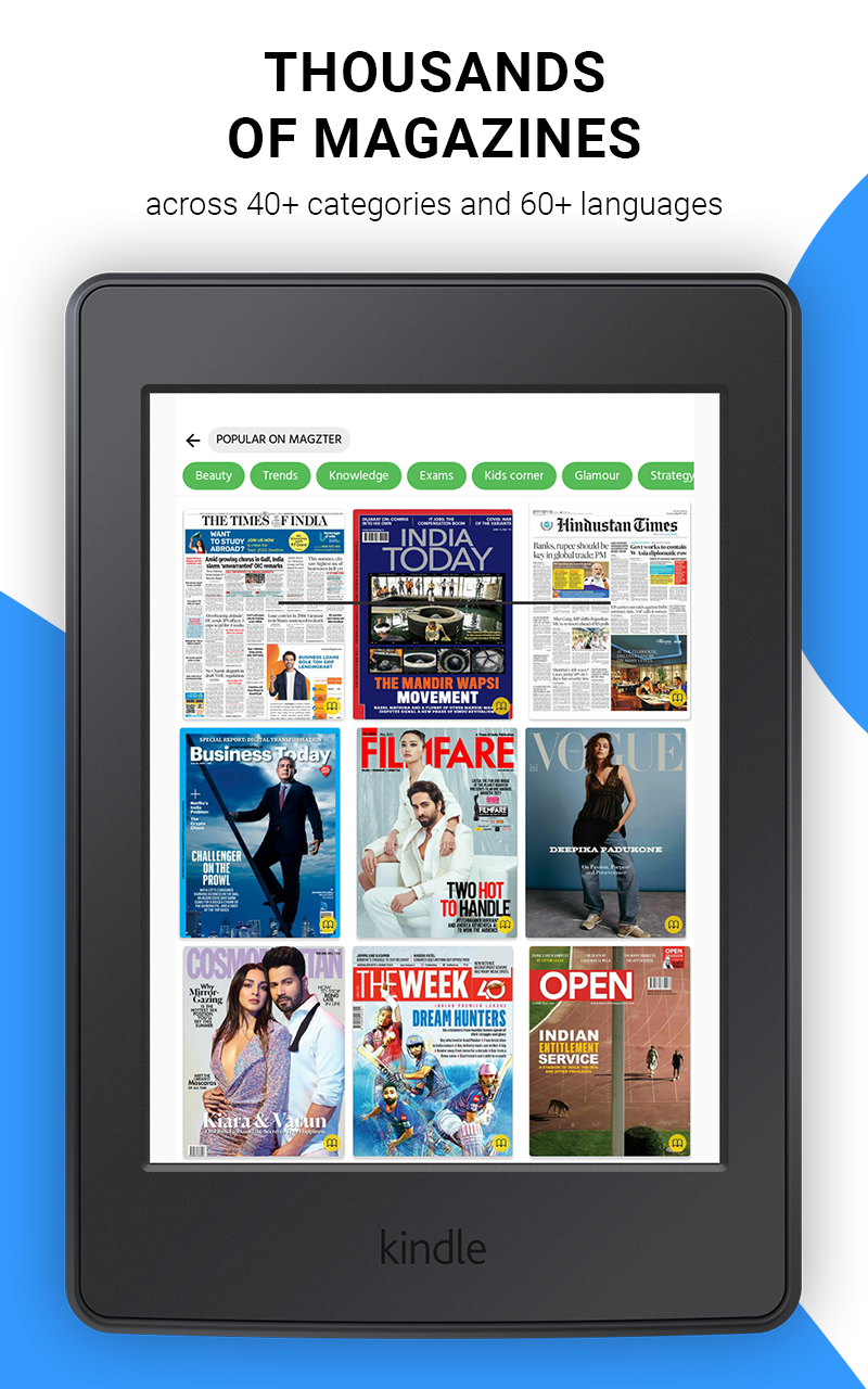 Magzter: 7,500+ Digital Magazines & Newspapers:Amazon.com:Appstore for ...