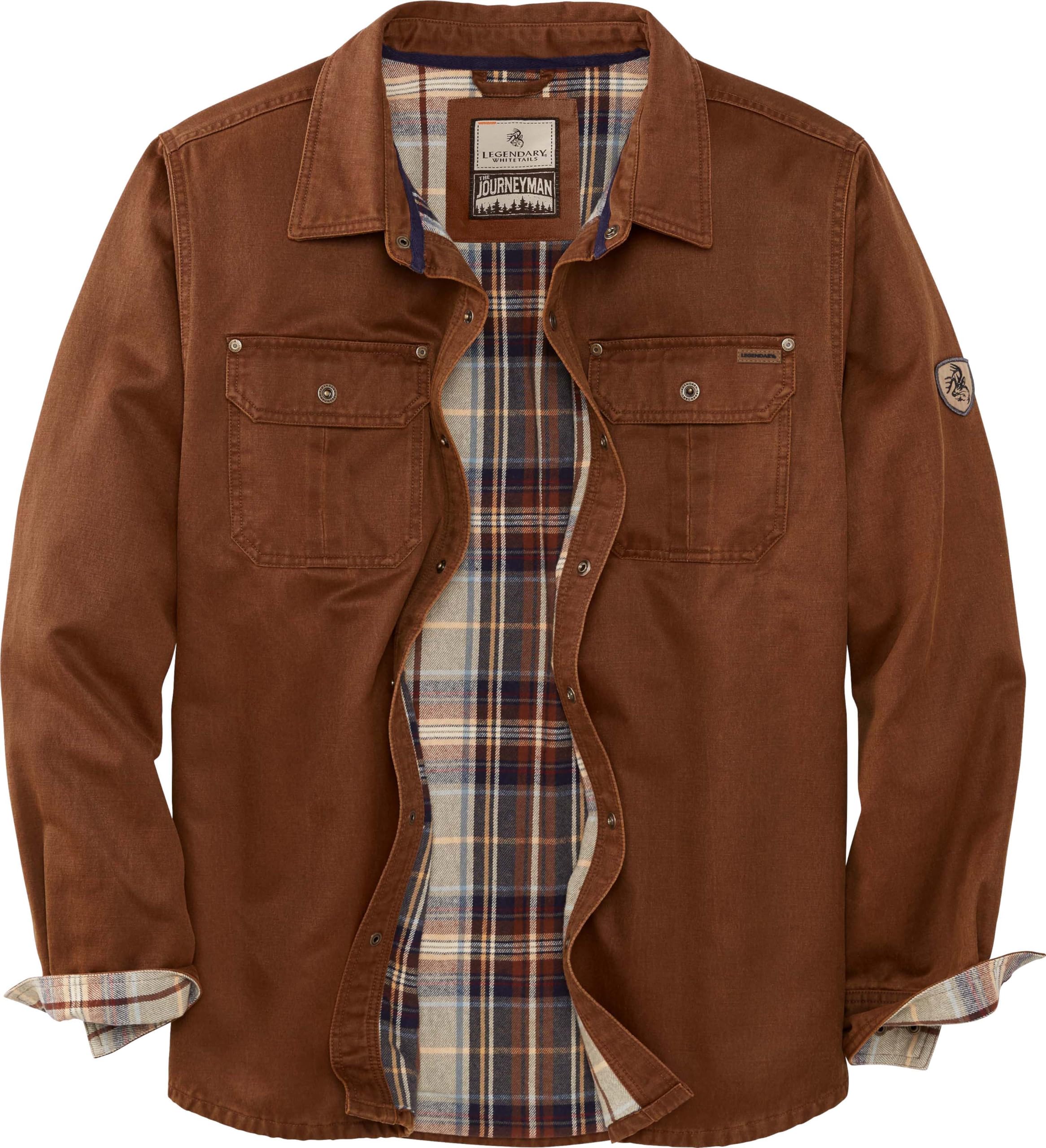 Mua Men's Journeyman Shirt Jacket, Flannel Lined Shacket for Men, Water ...