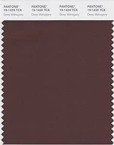 PANTONE Smart 19-1420X Color Swatch Card, Deep Mahogany - House Paint ...
