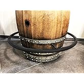 Amazon.com: Barrel Foot Rail (Works for Bourbon and Whiskey Barrels ...