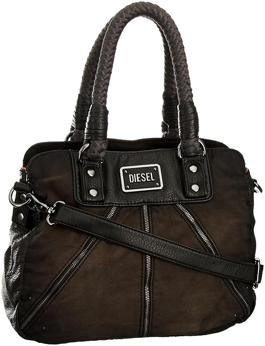 DIESEL Beat Bag, Sac à Main Femme - Noir-V.6 - Taille Unique: Amazon.fr ...