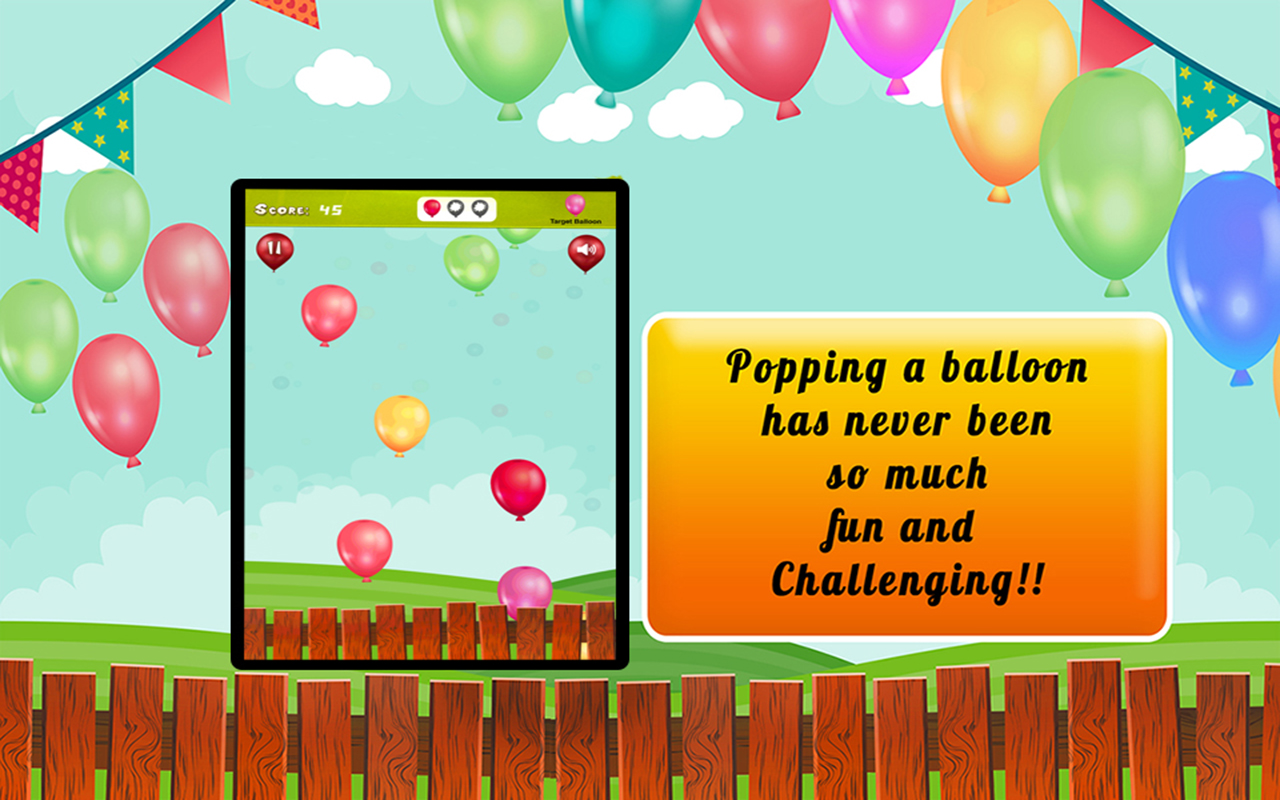 Balloon Popping For Kids Pop:Amazon.co.uk:Appstore for Android