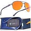 ELEMENT LUX Blue Light Blocking Glasses Amber Lenses -For Better Sleep ...