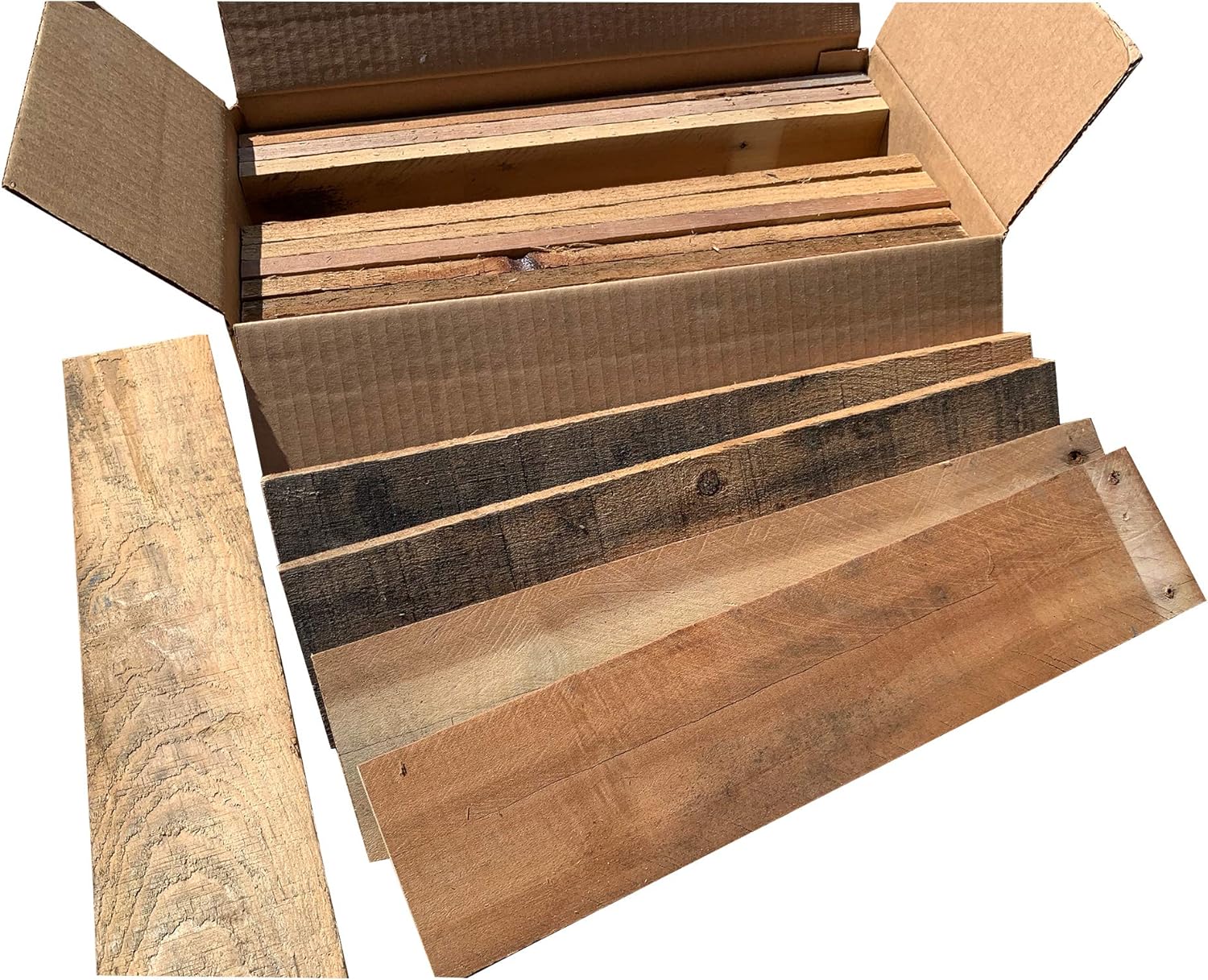 Amazon.com: Reclaimed Pallet Wood - 16" Lengths - Natural, Rustic ...