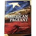 The American Pagent AP Edition, 17th edition: Kennedy/Cohen ...