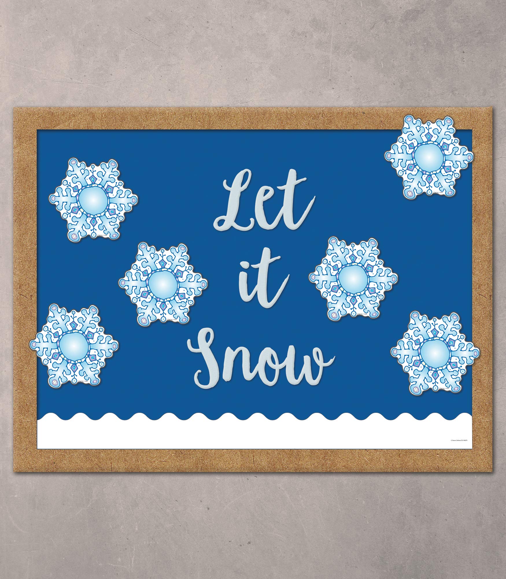 Mua Carson Dellosa 36-Piece Snowflakes Bulletin Board Cutouts ...