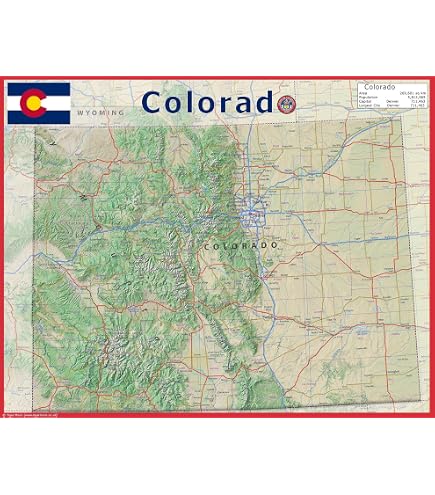 Colorado State Map For Kids