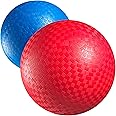 Amazon.com : Red & Blue Kickball Set - (9 Inch) with Pump for Toddlers ...