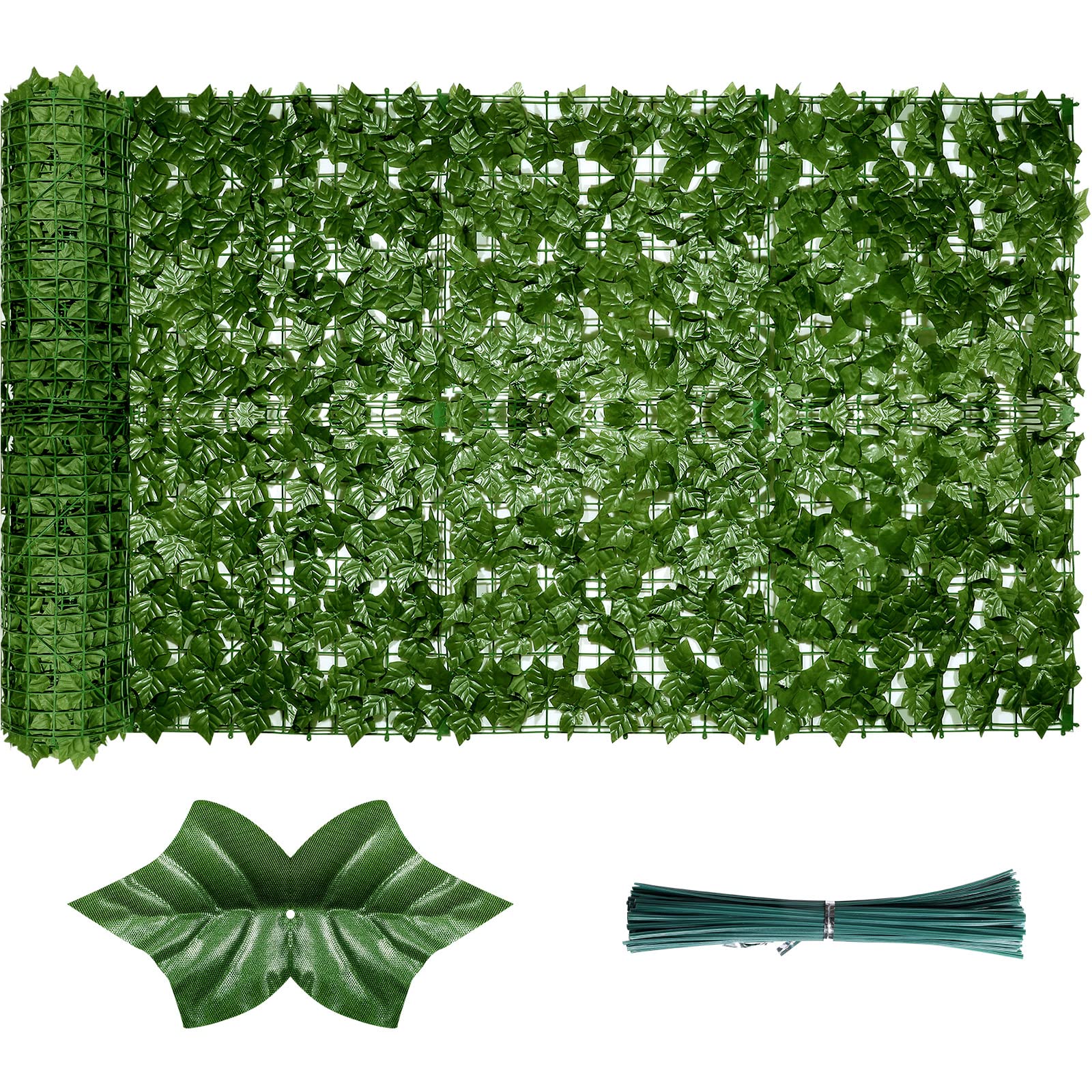 Expandable Faux Privacy Fence Faux Ivy Privacy Fence Artificial Ivy ...