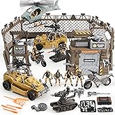 Amazon.com: Click N’ Play Military Playset and Army Action Figures with ...