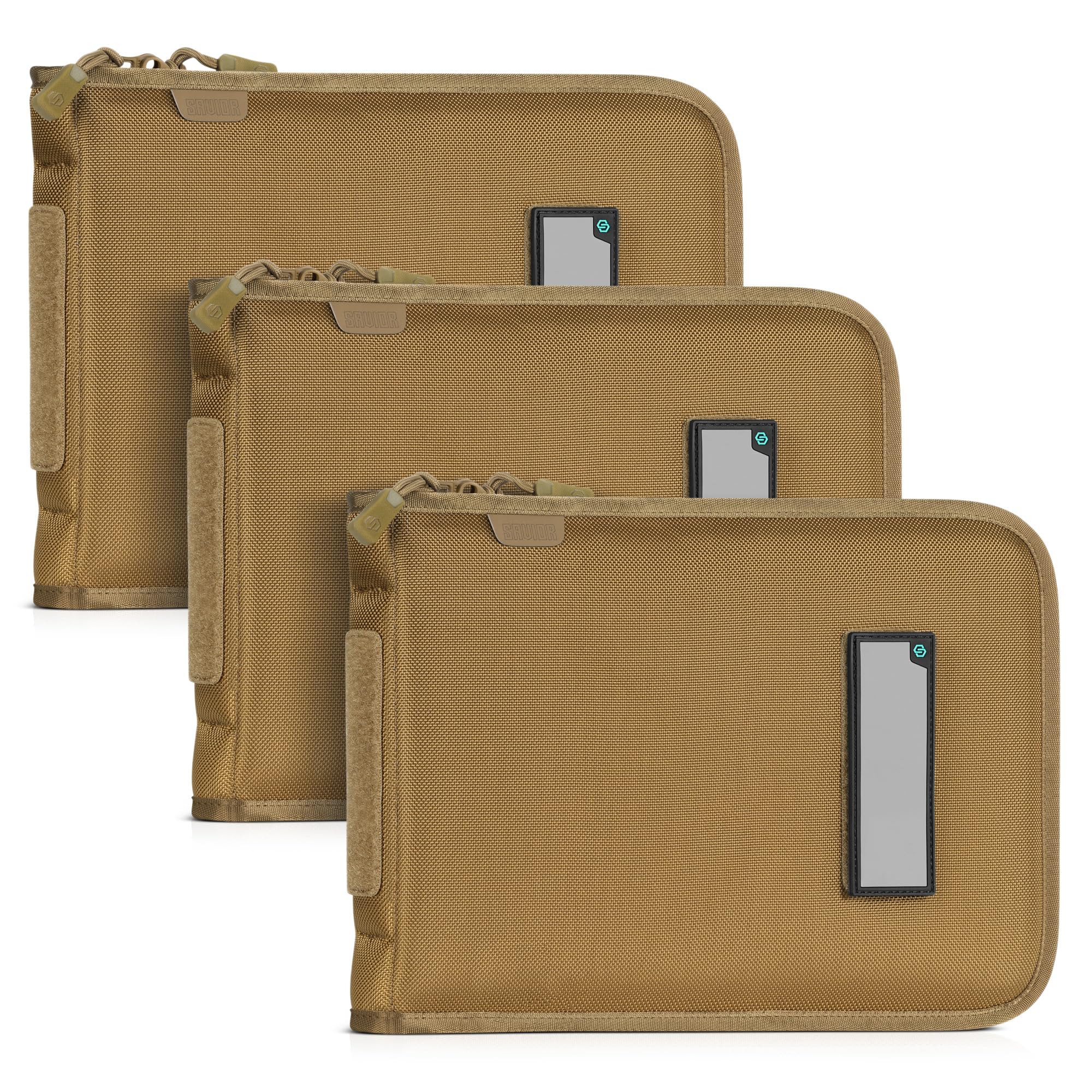 Savior Equipment 1680D Tactical Deluxe Padded Pistol Sleeve Handgun ...