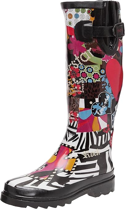 Be Only Botte Free Hugs, Bottes de pluie femme - Multicolore, 39 EU ...