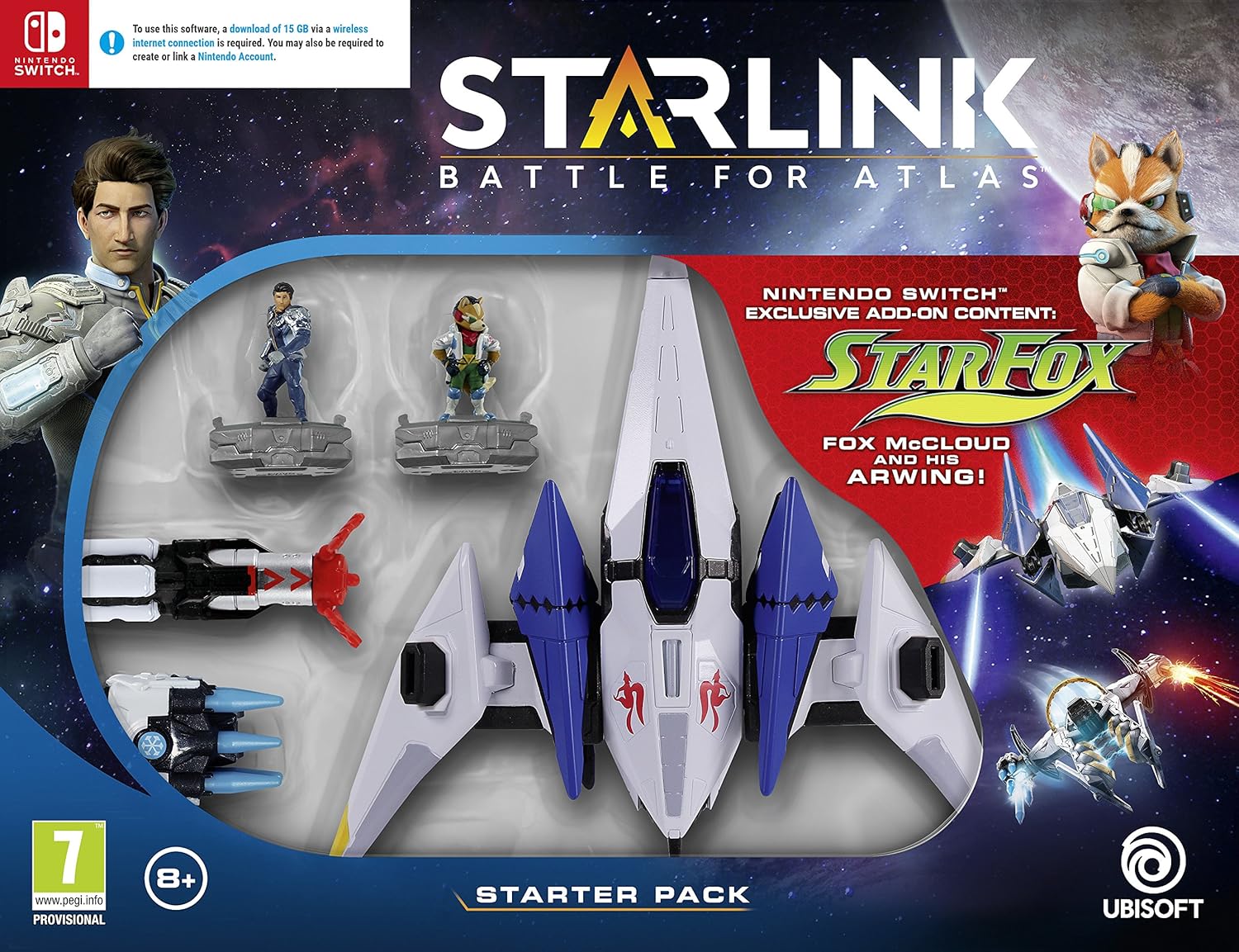 Starlink Pack de Démarrage pour Nintendo Switch: Amazon.fr: Jeux vidéo