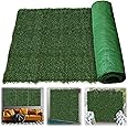 Amazon.com : 40x160in Artificial Grass Privacy Fence Screen Grass Wall ...