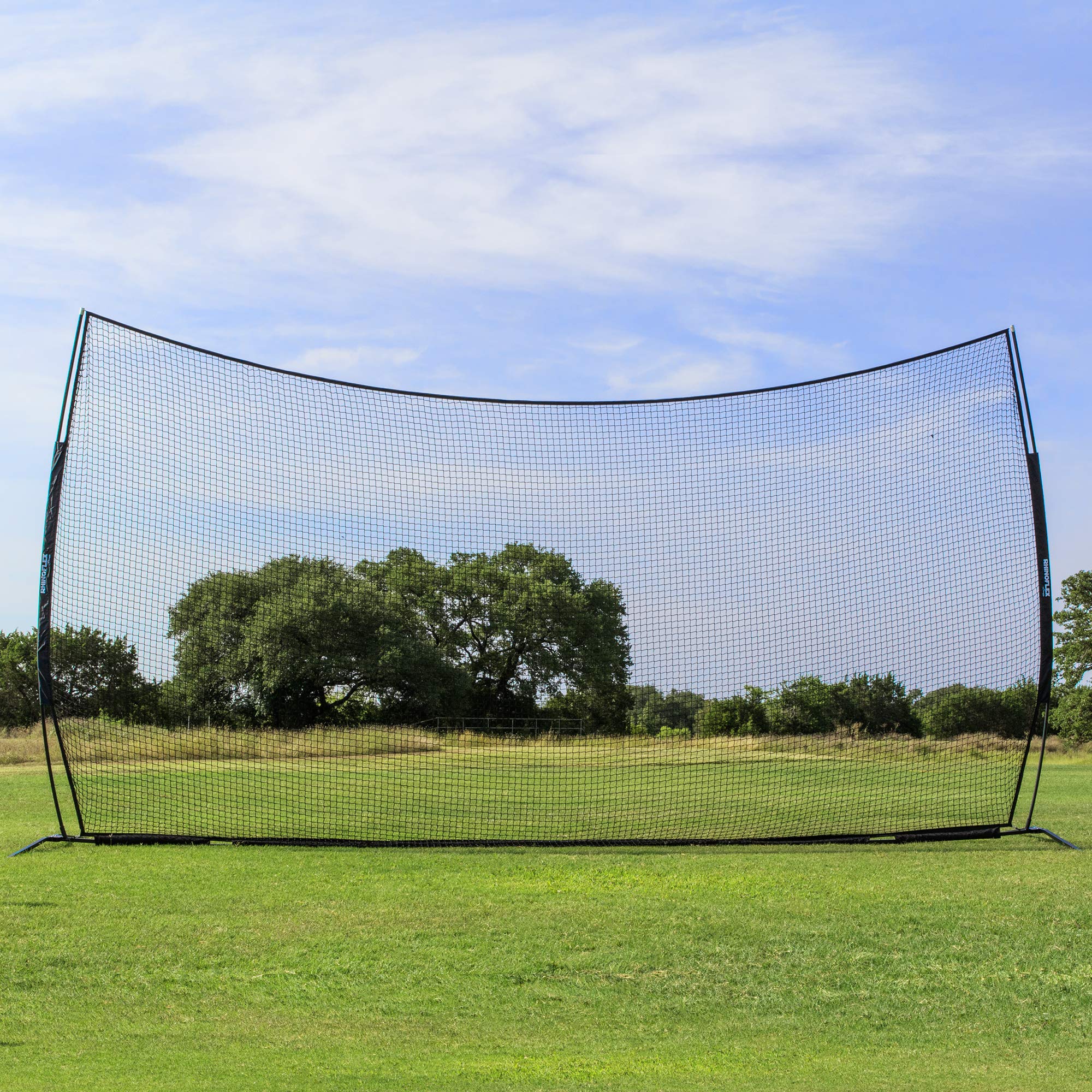 Champion Sports Lacrosse Backstop Net: Rhino Flex Lacrosse Goal ...
