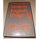Amazon.com: A Dictionary of Modern English Usage: The Classic First ...