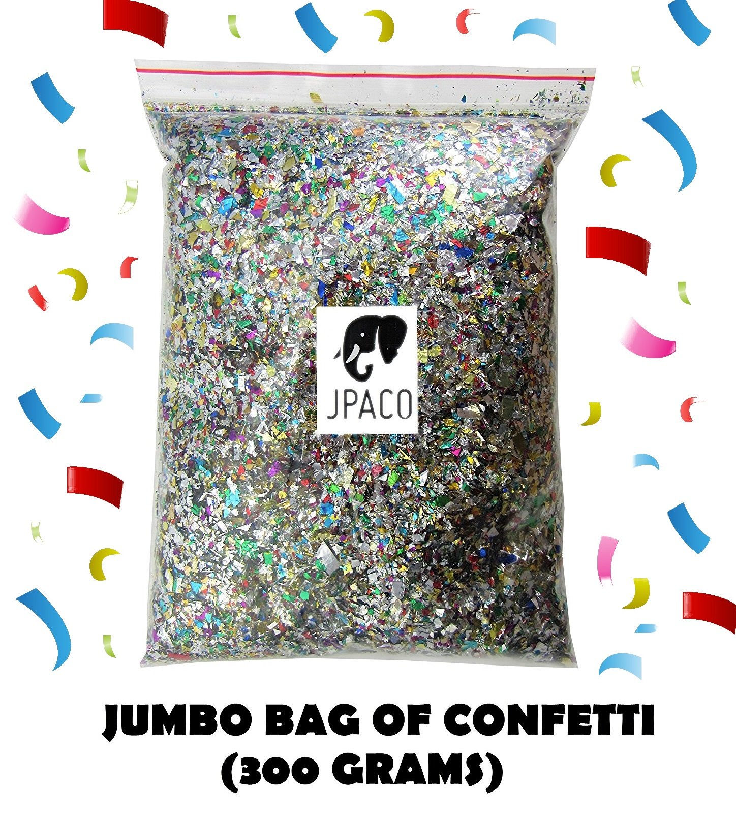 Amazon.com: Multicolor Mexican Confetti .Jumbo Bag with 16.22 Oz.Great ...