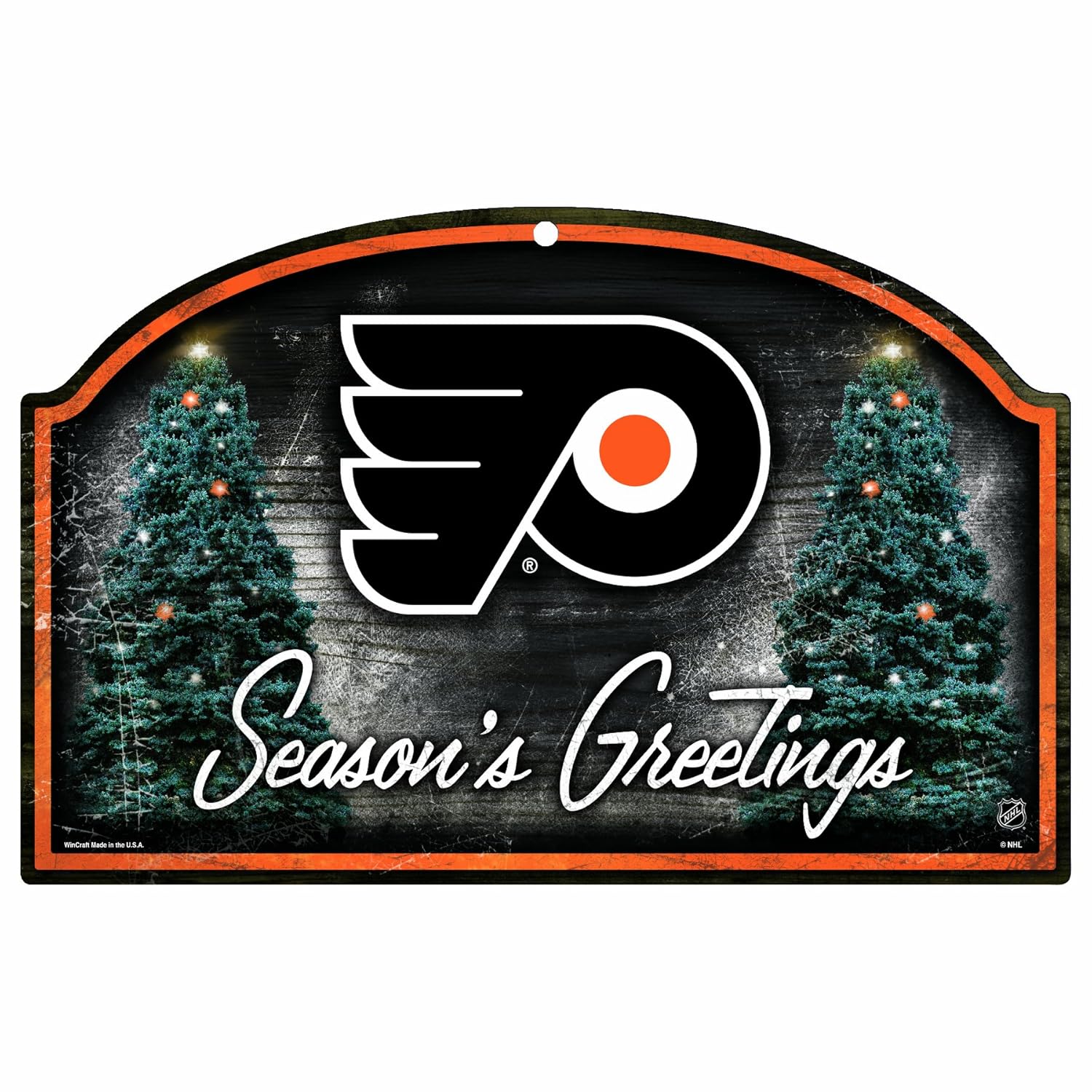 Amazon.com : NHL Philadelphia Flyers 11-by-17 inch Season's Greetings ...