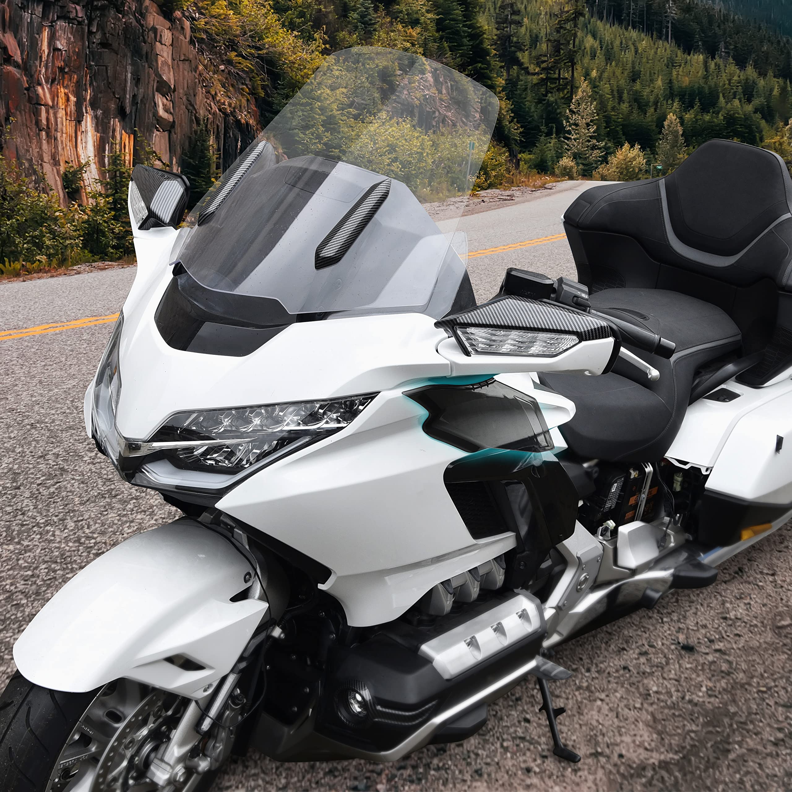 Mua Upper Air Deflectors for Goldwing GL1800, Smoked Wide Wind ...