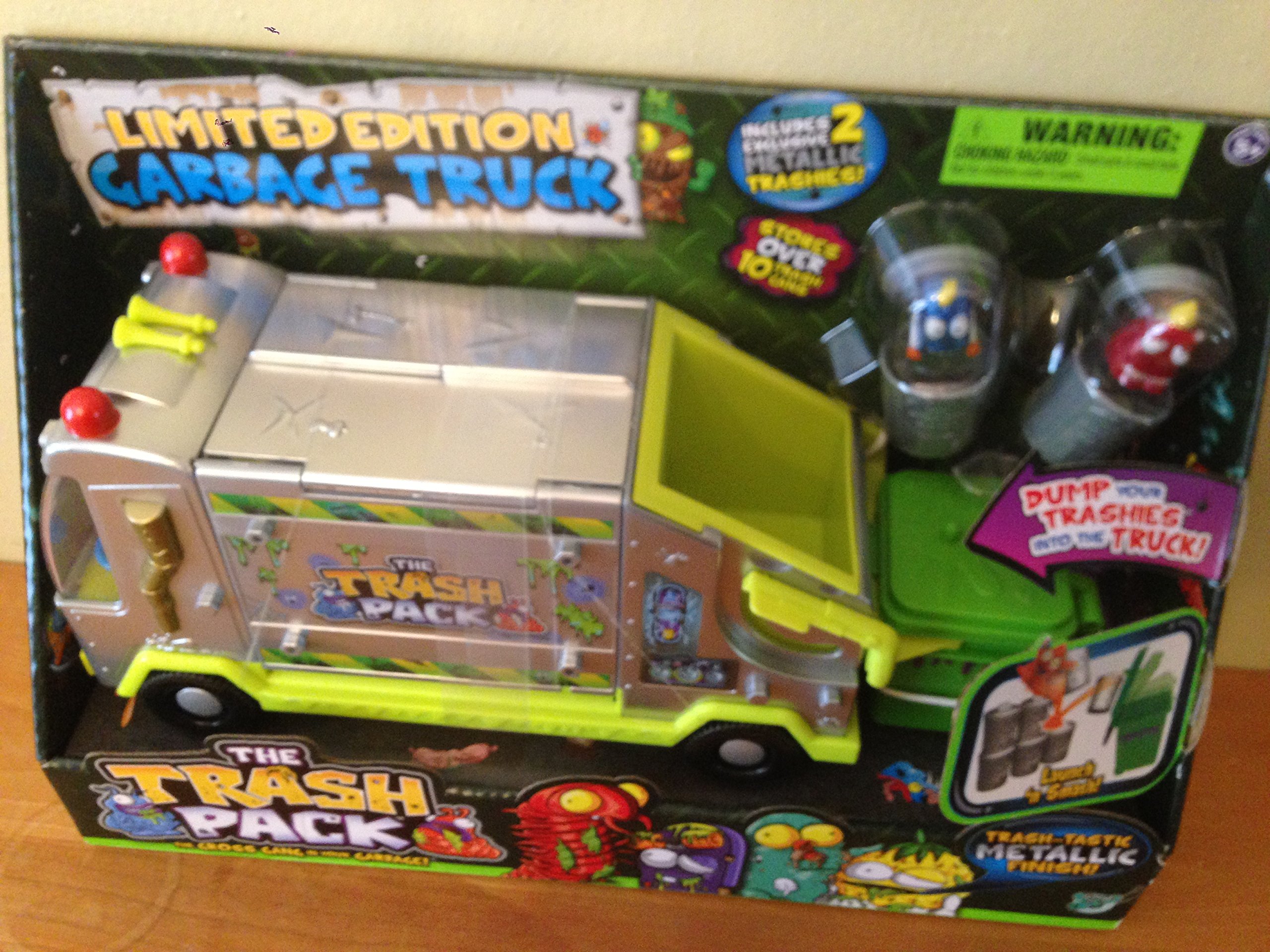Limited Edition Trash Pack Garbage Truck Jumbo Side Dump Garbage Truck