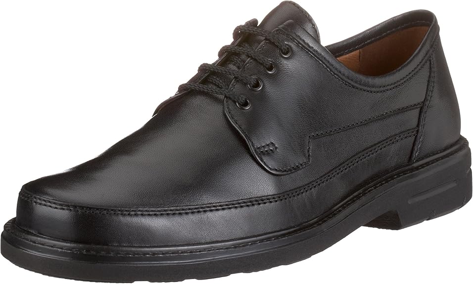 Sioux Mens Sioux Marcel schwarz Lamm-Nappa Maurice Herren Oxfords ...