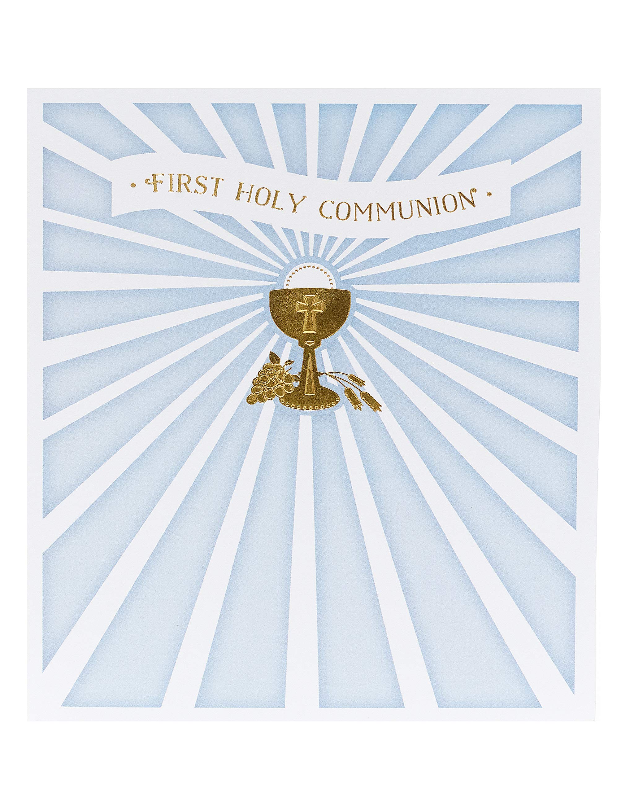 Buy First Holy Communion Card, First Communion Congratulations Card ...