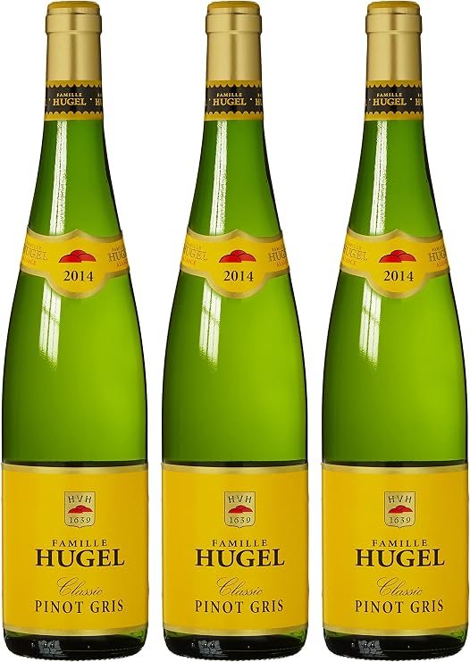 Hugel et Fils Pinot Gris Classic Pinot Grigio 2015/2016 trocken (3 x 0. ...