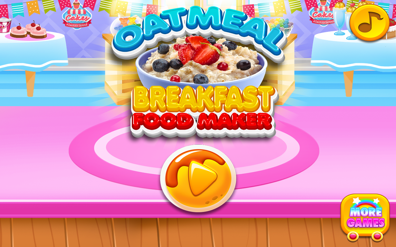 Amazon.com: My Breakfast Food - Let's Make Oatmeal Kids Cooking Games ...