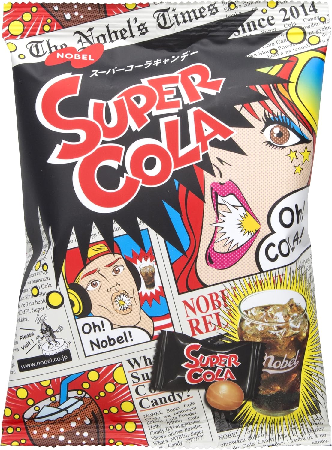 Amazon.com: Nobel Super Cola Hard Candy, 3.09 oz (Pack of 4)