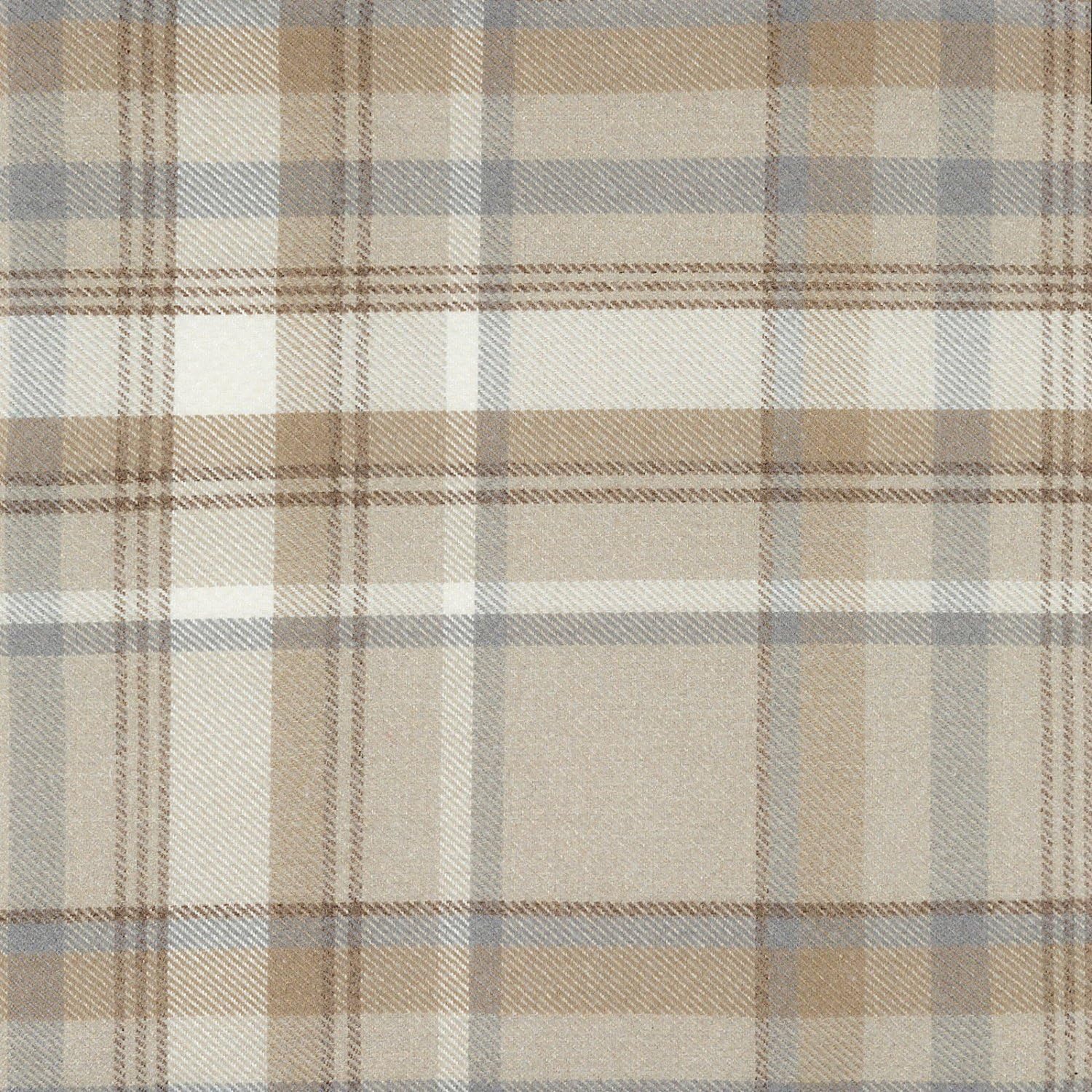 McAlister Textiles Heritage | Stoff im Tartan-Muster kariert in Natur ...