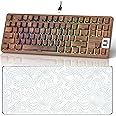 Amazon.com: Womier F87 75% Mechanical Gaming Keyboard with Volume ...