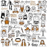 Amazon.com: Lord of The Rings Vinyl Large Deluxe Stickers Variety Pack ...