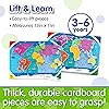 The Learning Journey: Lift & Learn Continents & Oceans Puzzle - World ...