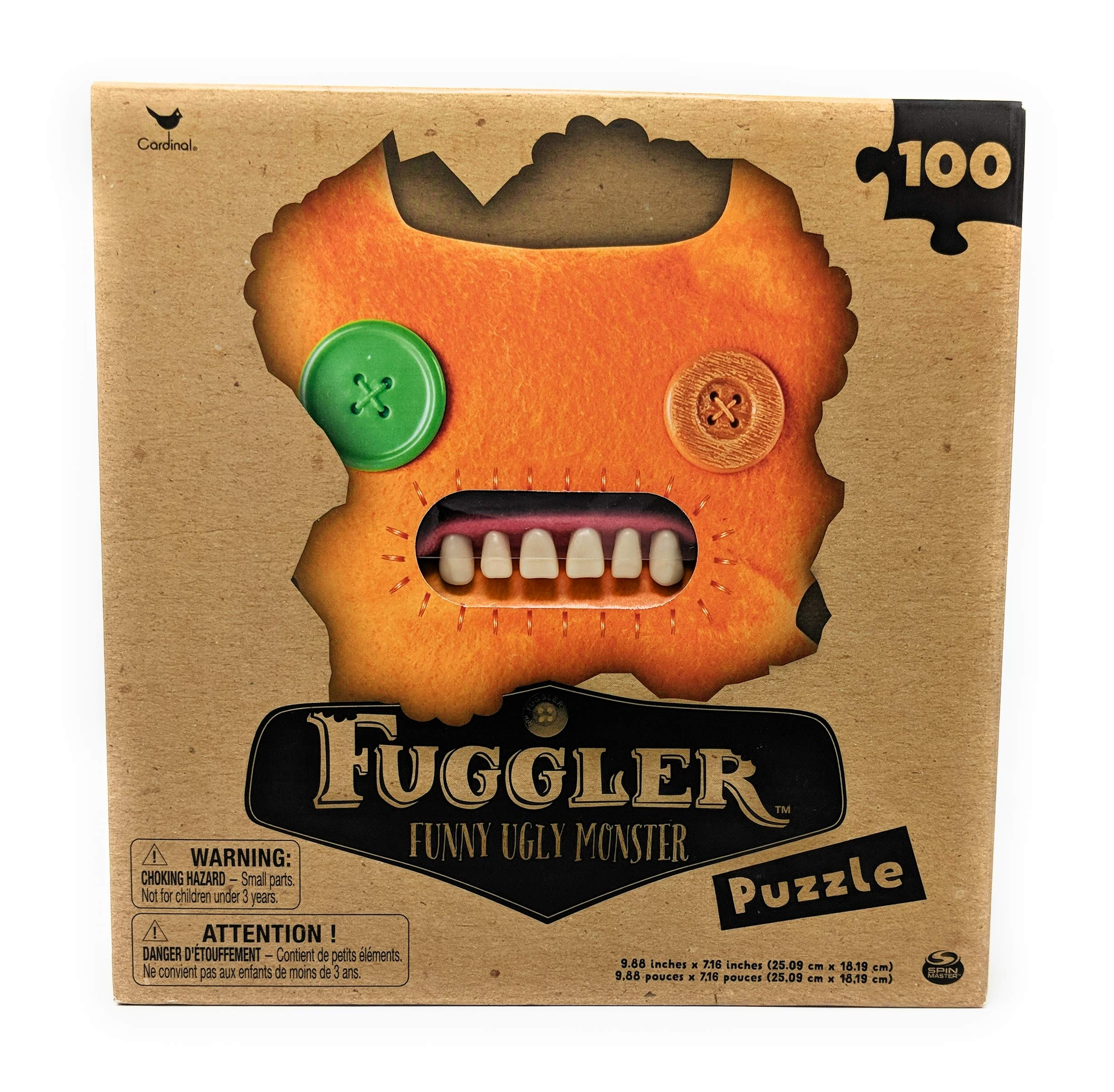 Buy Fuggler Funny Ugly Monster Puzzle - Orange - 100 Pieces Online at ...