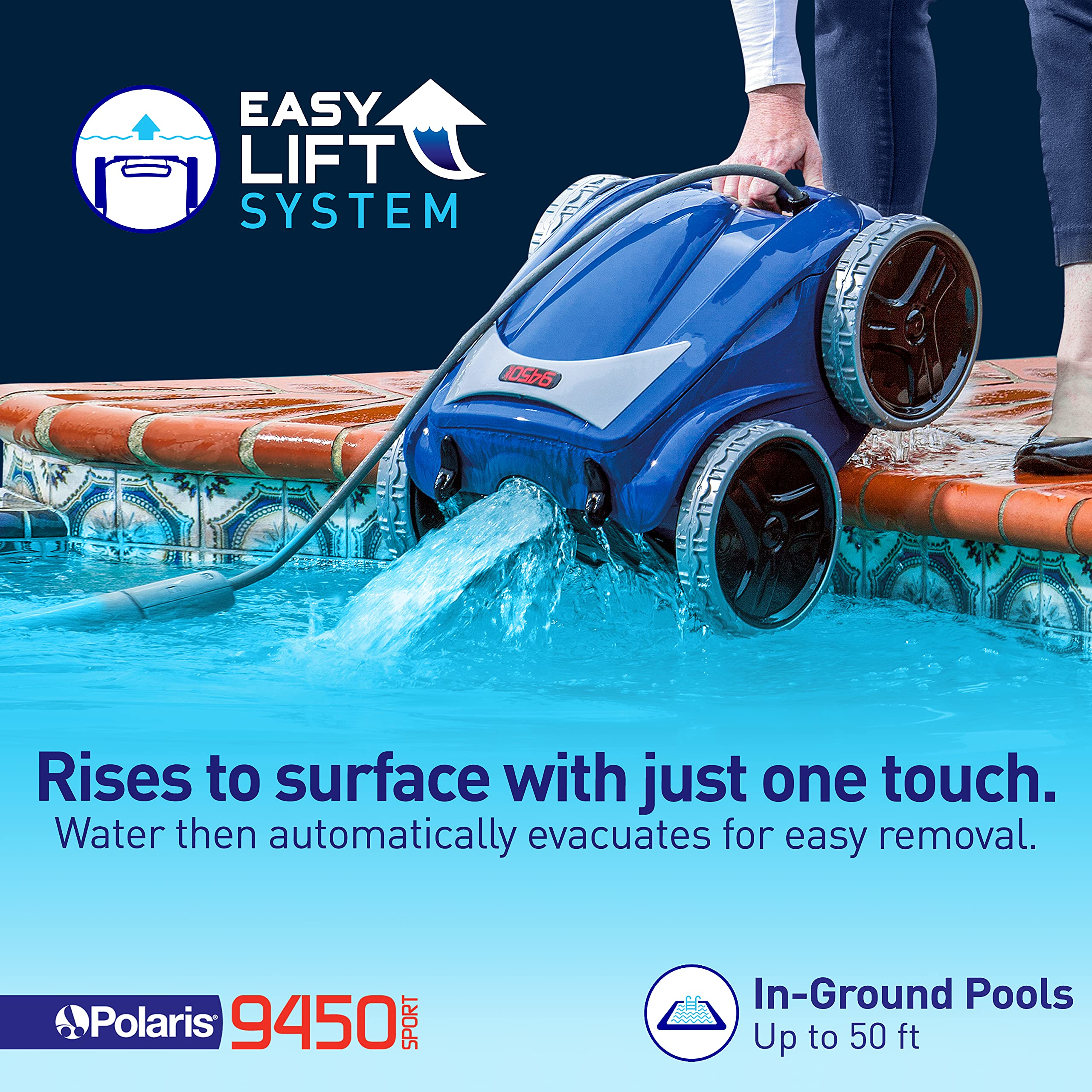 Mua Polaris F9450 Sport Robotic In-Ground Swimming Pool Cleaner Vacuum ...