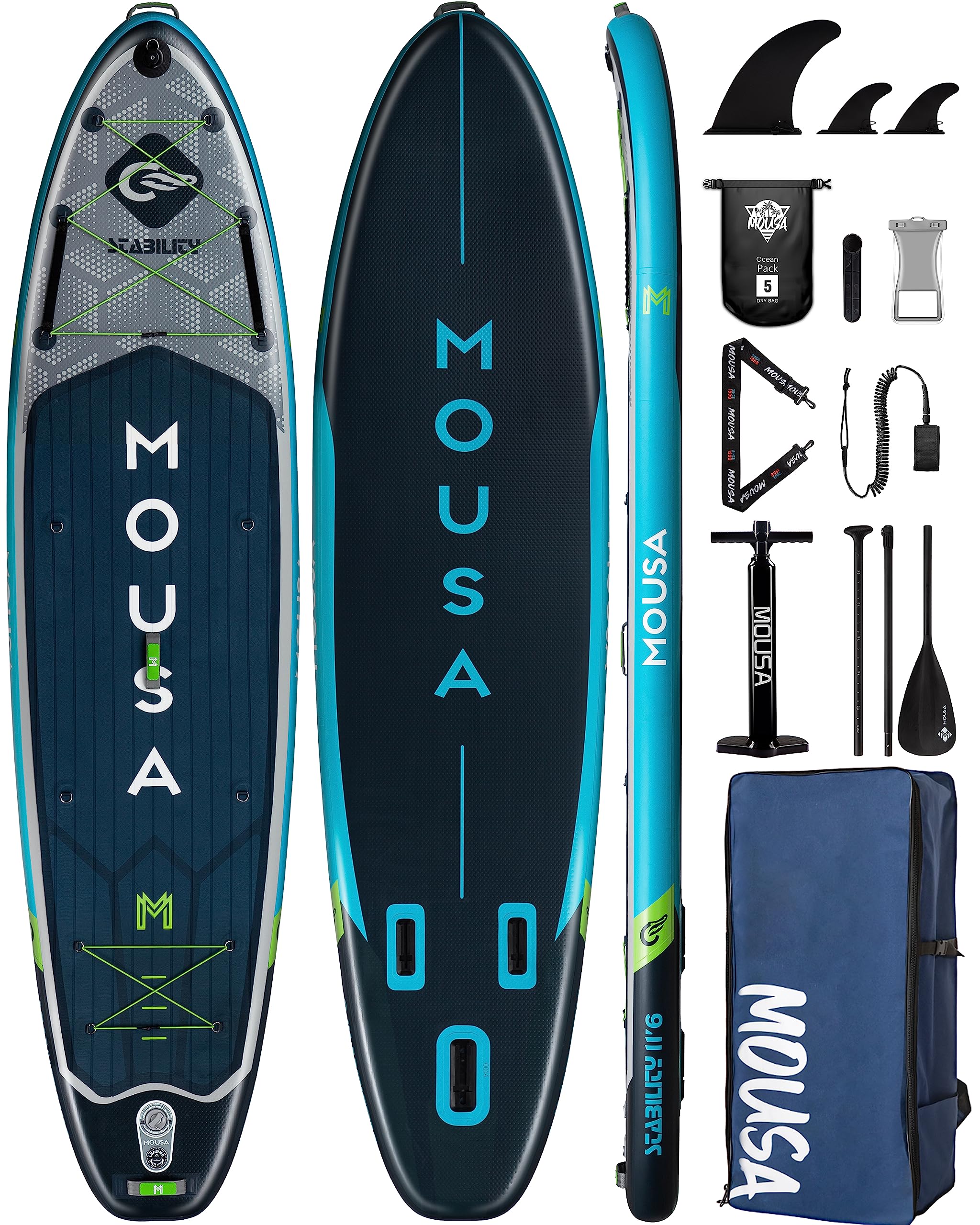Mua MOUSA 10'8/11'*35" Extra Wide Inflatable Stand Up Paddle Board ...